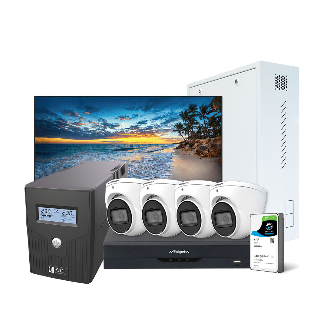 4 Channel CCTV Complete Security Kit – Trusted Surveillance — BlueE ...