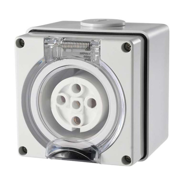 5-Pin Round Industrial Socket — BlueE Technology